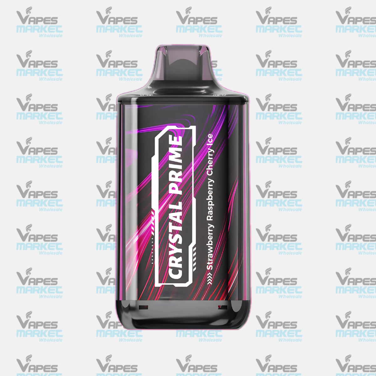 Crystal Prime Deluxe 18000 Box of 10 Strawberry Raspberry Cherry