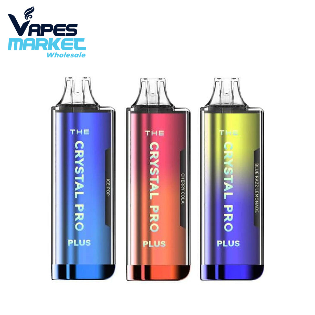 The Crystal Pro Plus 4000 Puffs Prefilled Pod Kit Pack of 10