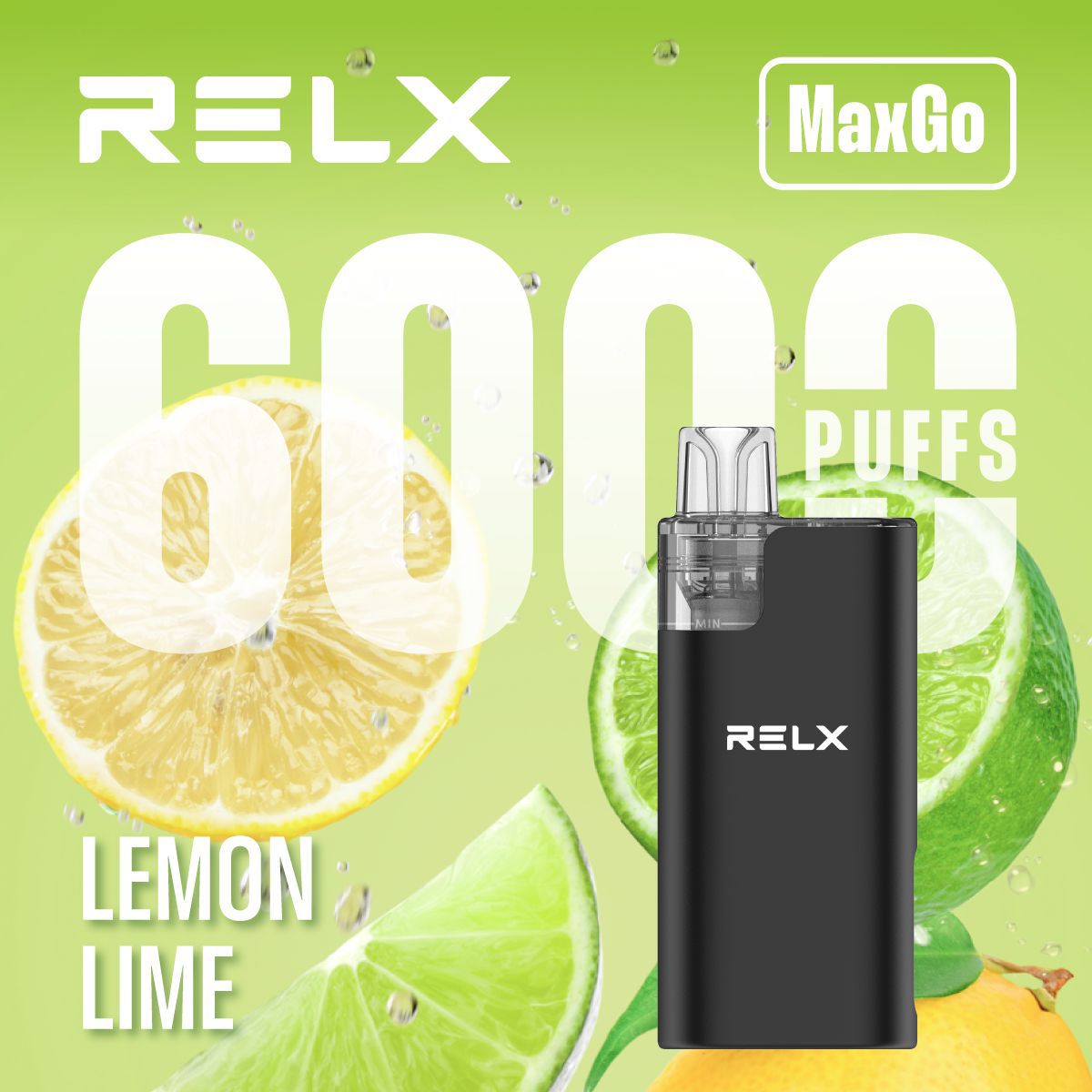 RELX Max Go 6000 Box of 5 | 10+ Flavours | £34.99 only