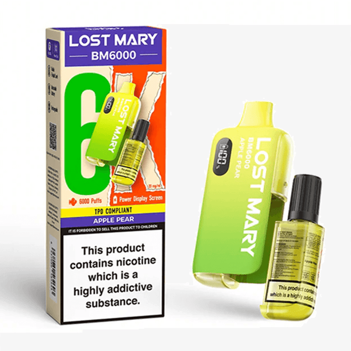 Lost Mary BM6000 Box of 5 Prefilled Vape - £21.95 Price